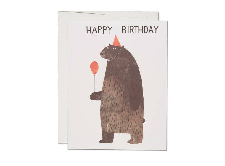 Party Bear birthday greeting card – Anthem Supply Co.